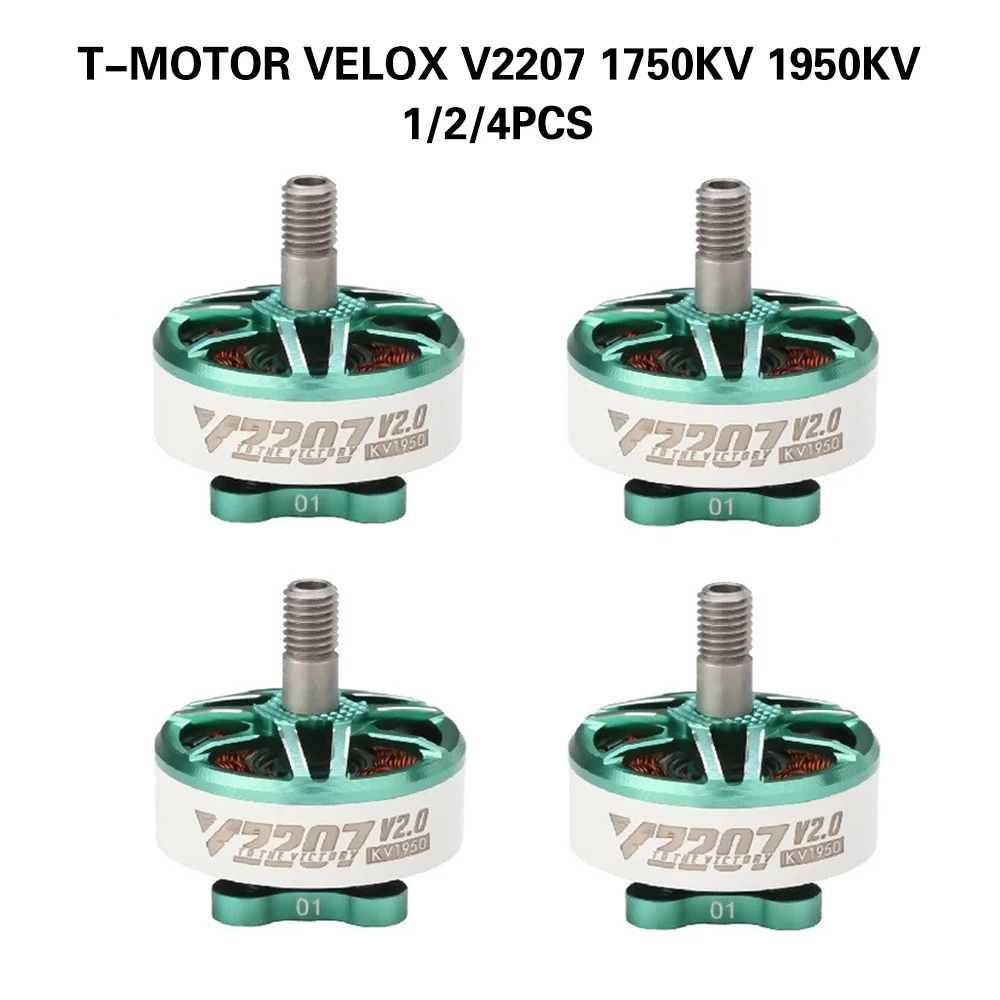 T-Motor-Velox-V2207-V2-2207-1750KV-1950KV-5-6S-2550KV-4S-Brushless ...