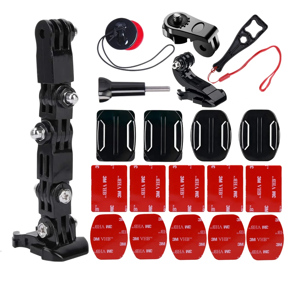 Motorcycle Helmet Set Accessories For Go Pro Gopro Hero 10 9 8 7 6 Dji ...