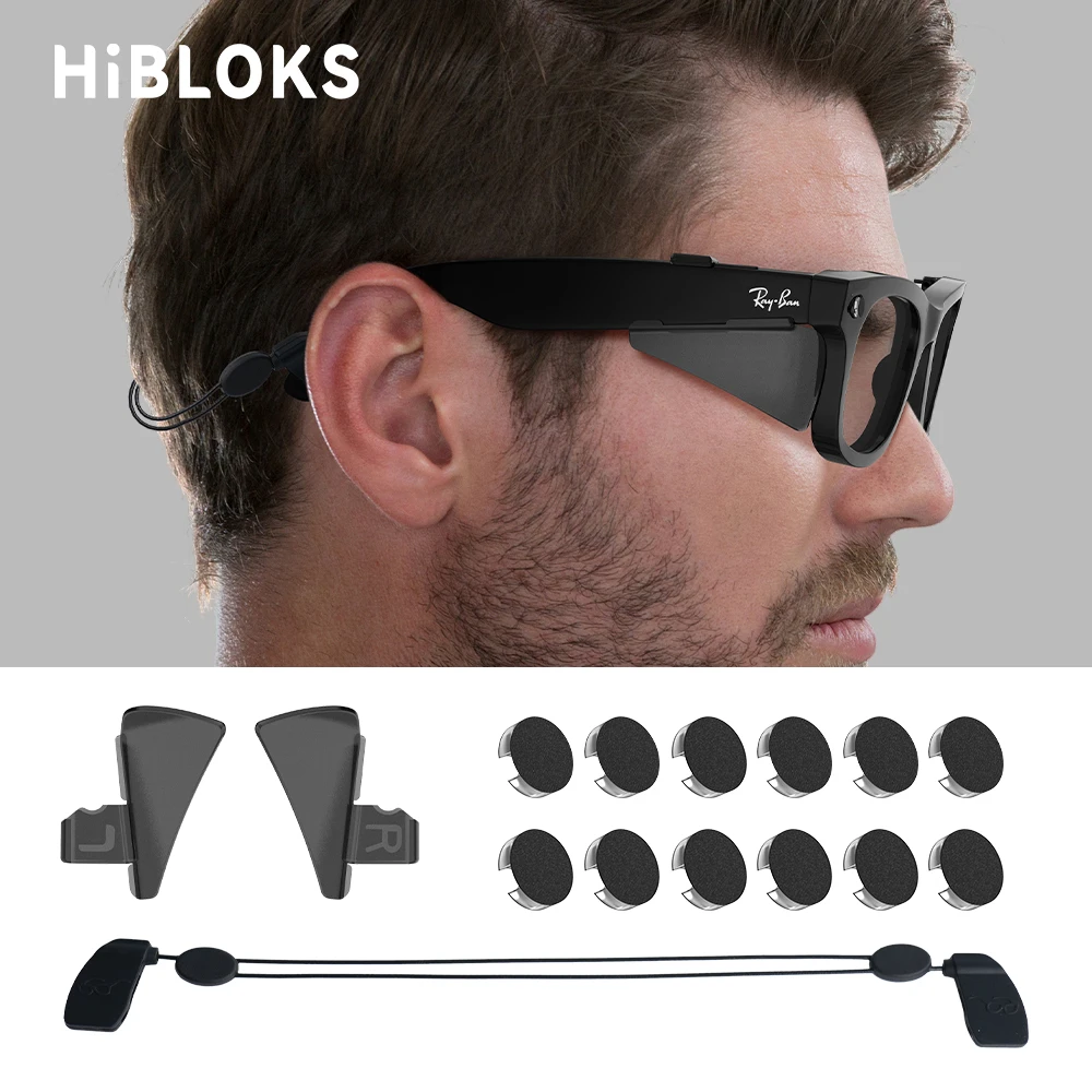 HiBloks For Ray-Ban Meta Wayfarer RW4006 4008 Skyler Headliner Sunshade ...