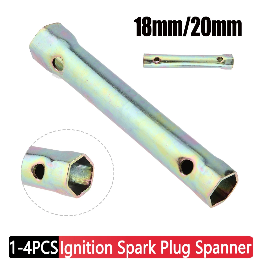 1-4pcs-130mm-18mm-20mm-Double-End-Ignition-Spark-Plug-Spanner-Deep ...