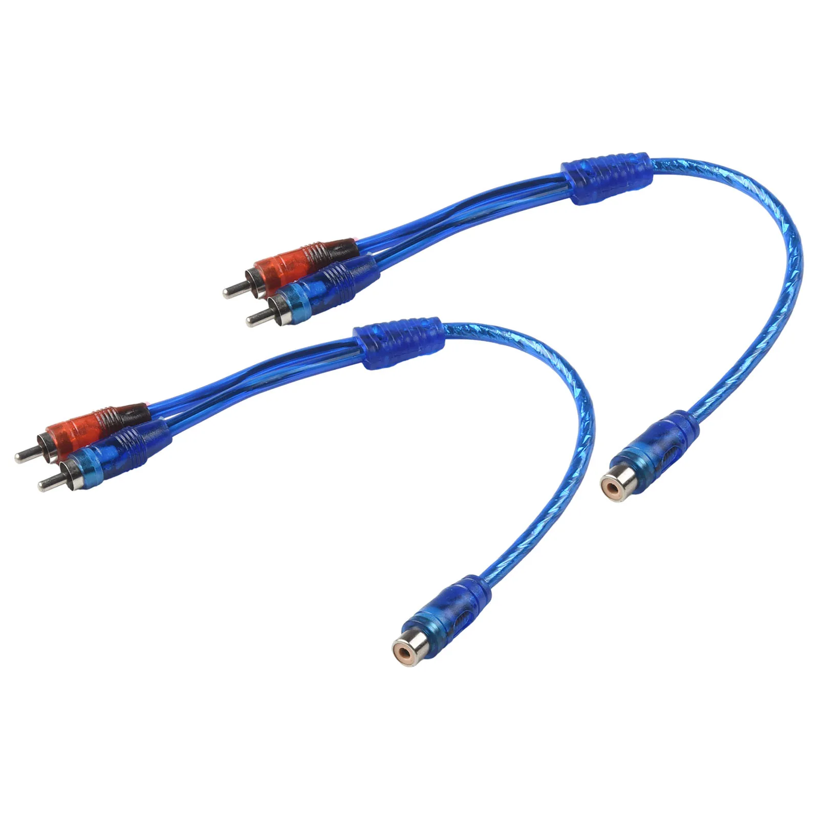 2Pcs-30cm-Audio-Cable-Y-Splitter-Adapter-Female-To-Male-Cord-Audio ...