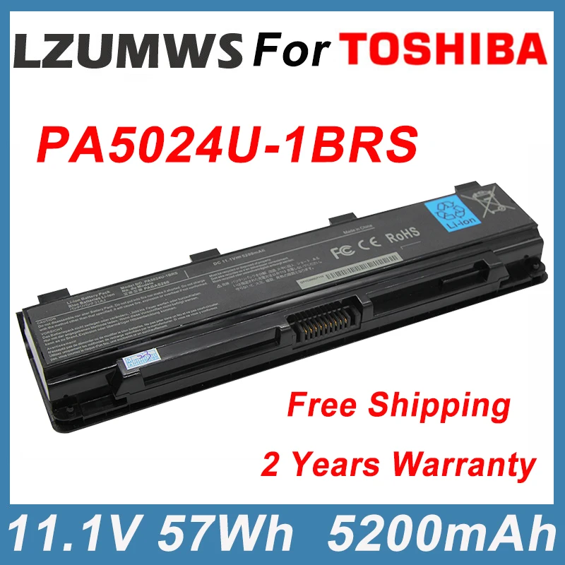 PA5024U-1BRS-11-1V-5200mAh-For-Toshiba-Laptop-Battery-Satellite-C850 ...