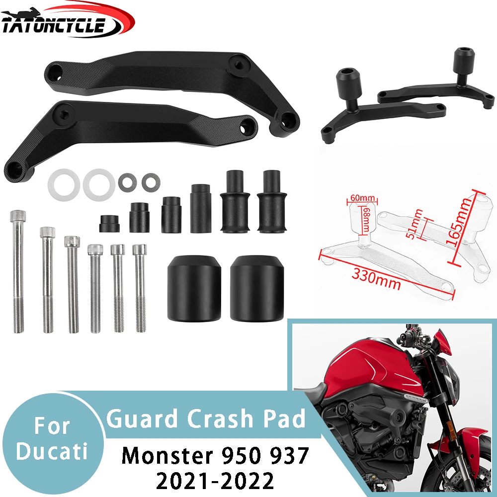 For-Ducati-Monster-950-937-2021-2022-Motorcycle-Aluminum-Frame ...