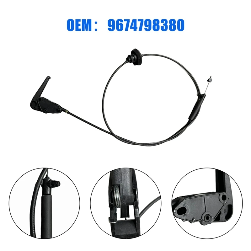 Noir - Contrôleur de Capot Manuel 9674798380, Pour KIT 301, Cristaux en ...