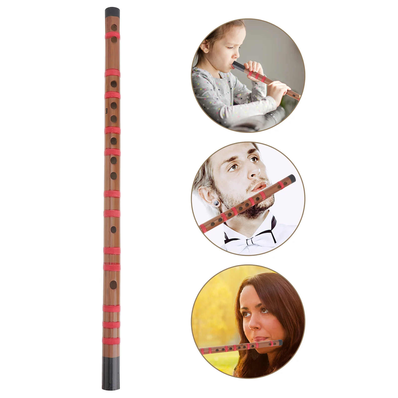 Beginner-Bamboo-Flute-Chinese-Traditional-Instrument-Student-Wooden ...