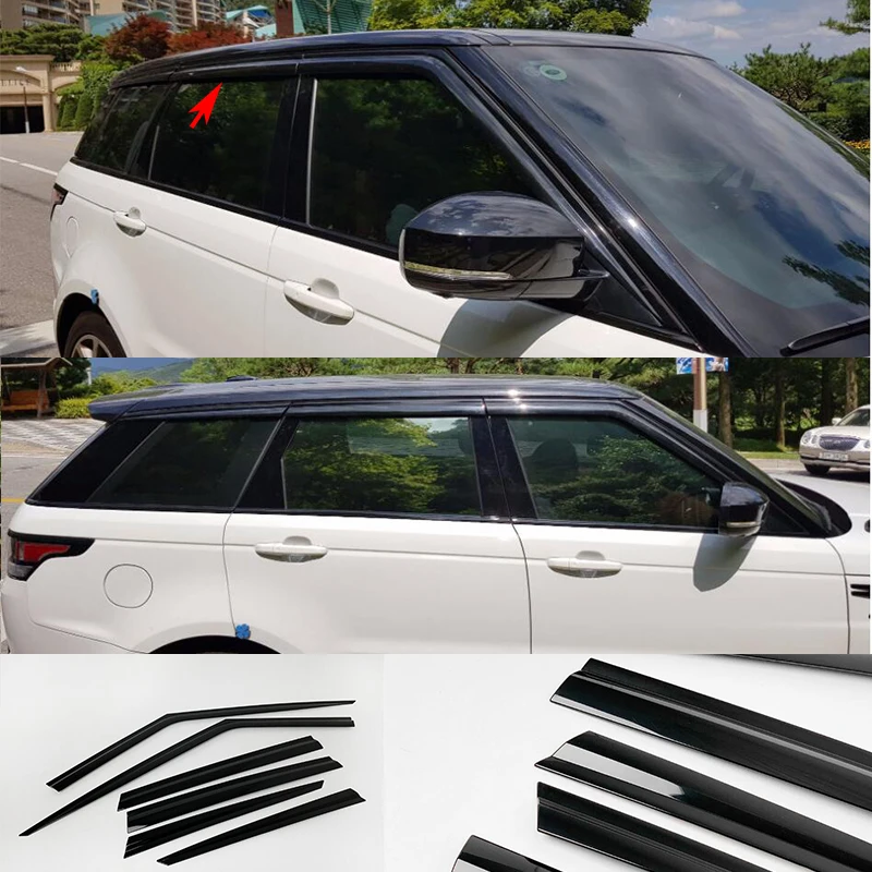 FIT For Land Rover Range Rover Sport L494 2014-2022 Black Chrome Door ...