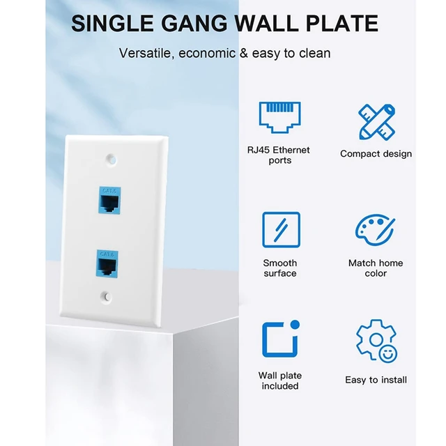 Ethernet Wall Outlet