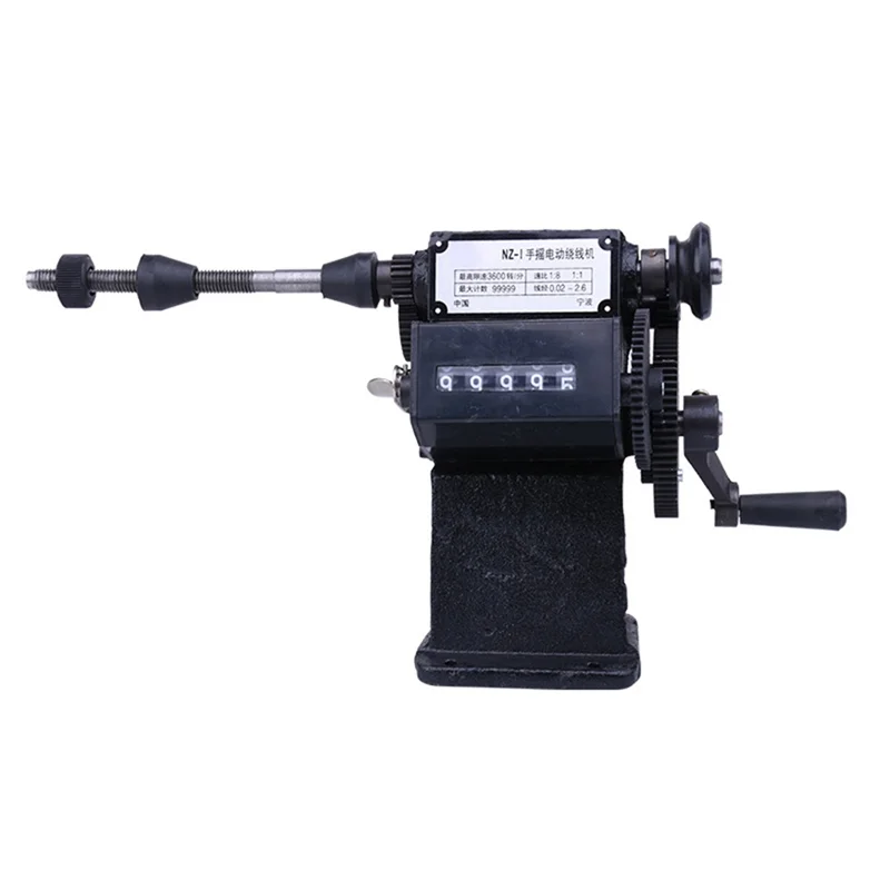 NZ-1-Hand-Winding-Machine-Winder-Double-Speed-Counter-Steel-Gear-Coil ...