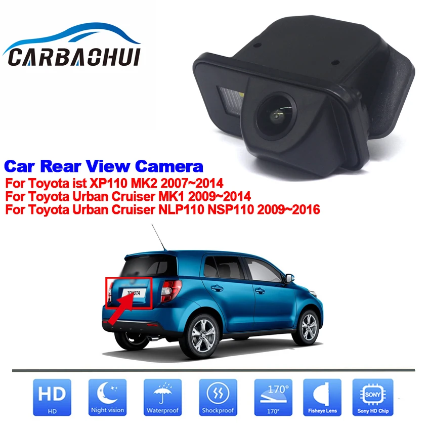 Car Rear View Camera For Toyota ist XP110 MK2 2007~2018 For Toyota ...