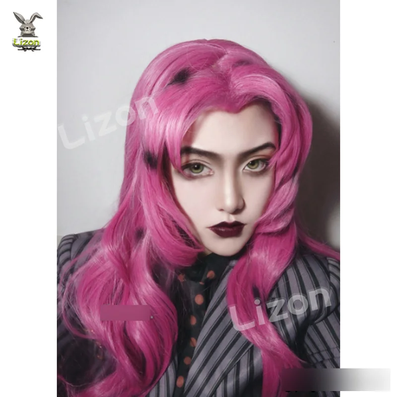 JoJo-s-Bizarre-Adventure-Anime-Diavolo-Cosplay-Wig-Head-Costume-for ...