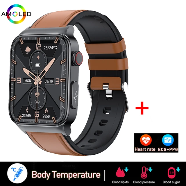 New ECG+PPG Smart Watch Men Laser Treatment Of Hypertension ...
