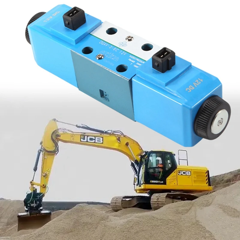 25104700 25103000 12v Solenoid Valve Assembly For Jcb Backhoe 3cx 4cx ...