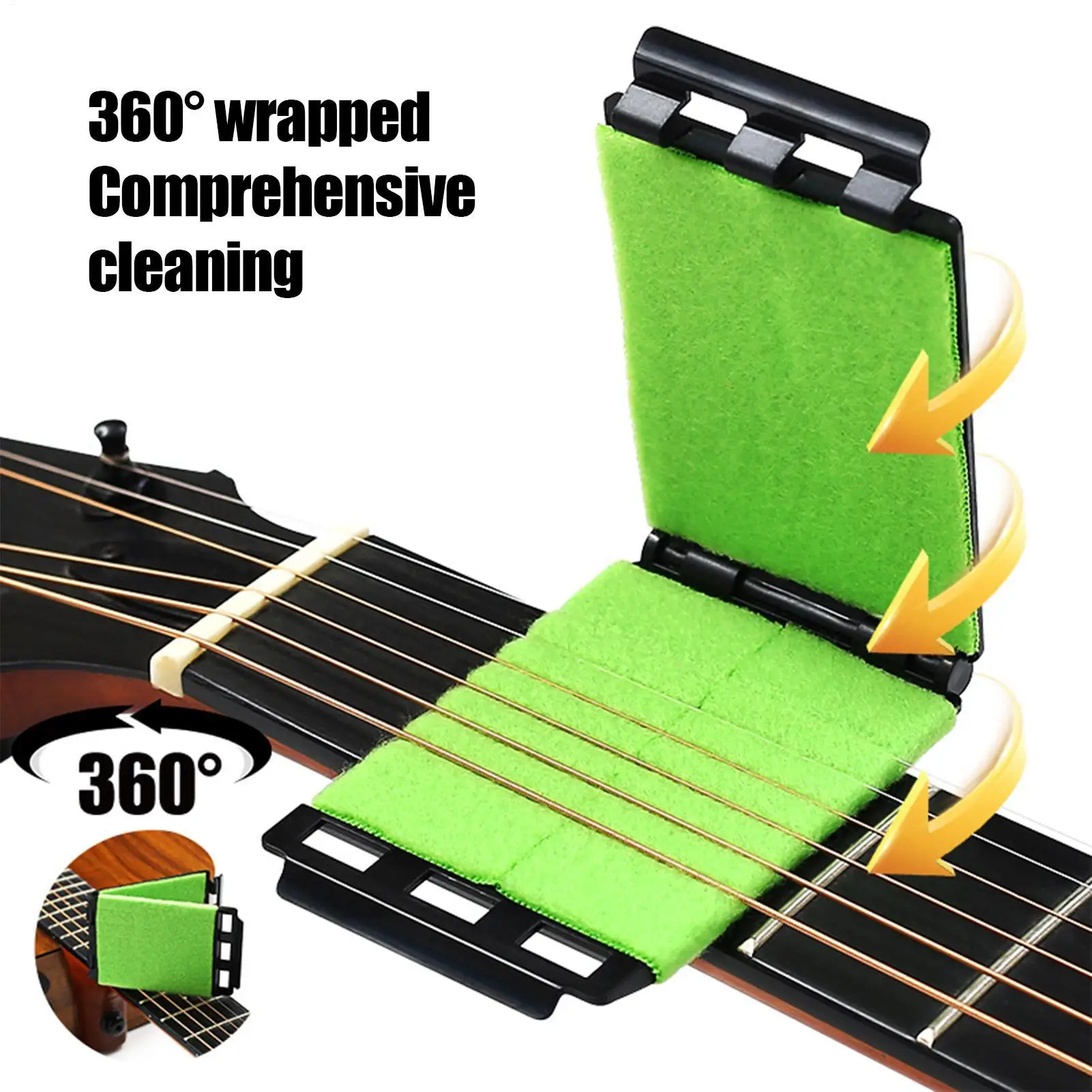 Guitar String Cleaner Cloth Guitar Fretboard Cleaner Wiper Guitar ...