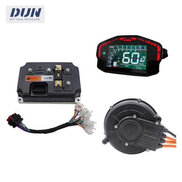 QS165 V2 5KW Mid-Drive Motor With EM260S Controller,DKD LCD, 48% OFF