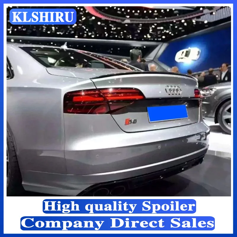 Carbon-Fiber-Spoiler-For-AUDI-A8-S8-RS8-Sportback-Coupe-2018-2019-2020 ...