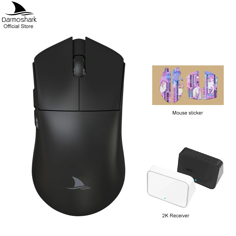 Darmoshark-Mouse-para-Jogos-Sem-Fio-Loja-Oficial-M3-2KHz-26K-DPI-Telink ...
