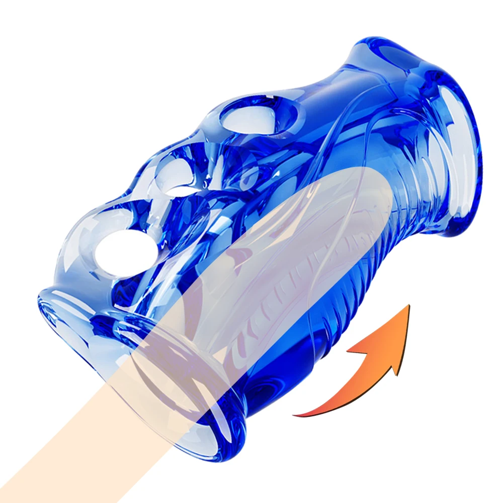 Male Hand Held Masturbation Cup Penis Trainer Realistic Cunt Vagina Man ...