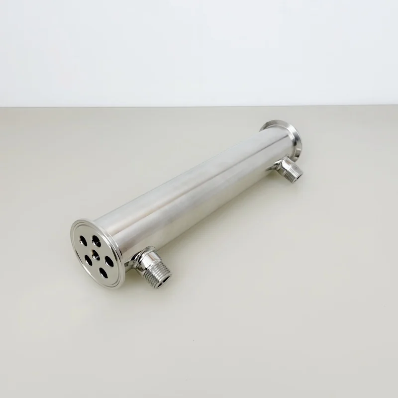 2"(51mm) OD64mm,Sanitary Dephlegmator/Condenser With 1/2" Male Thread ...