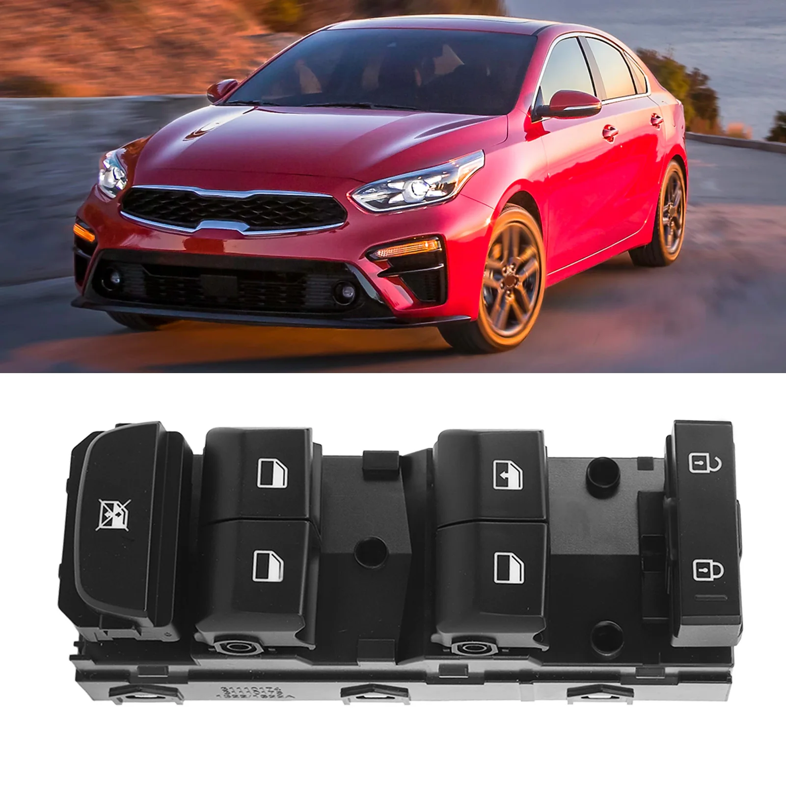 Window-Power-Switch-93571M6100-18-Pins-Sensitive-Flexible-Glass-Lift ...