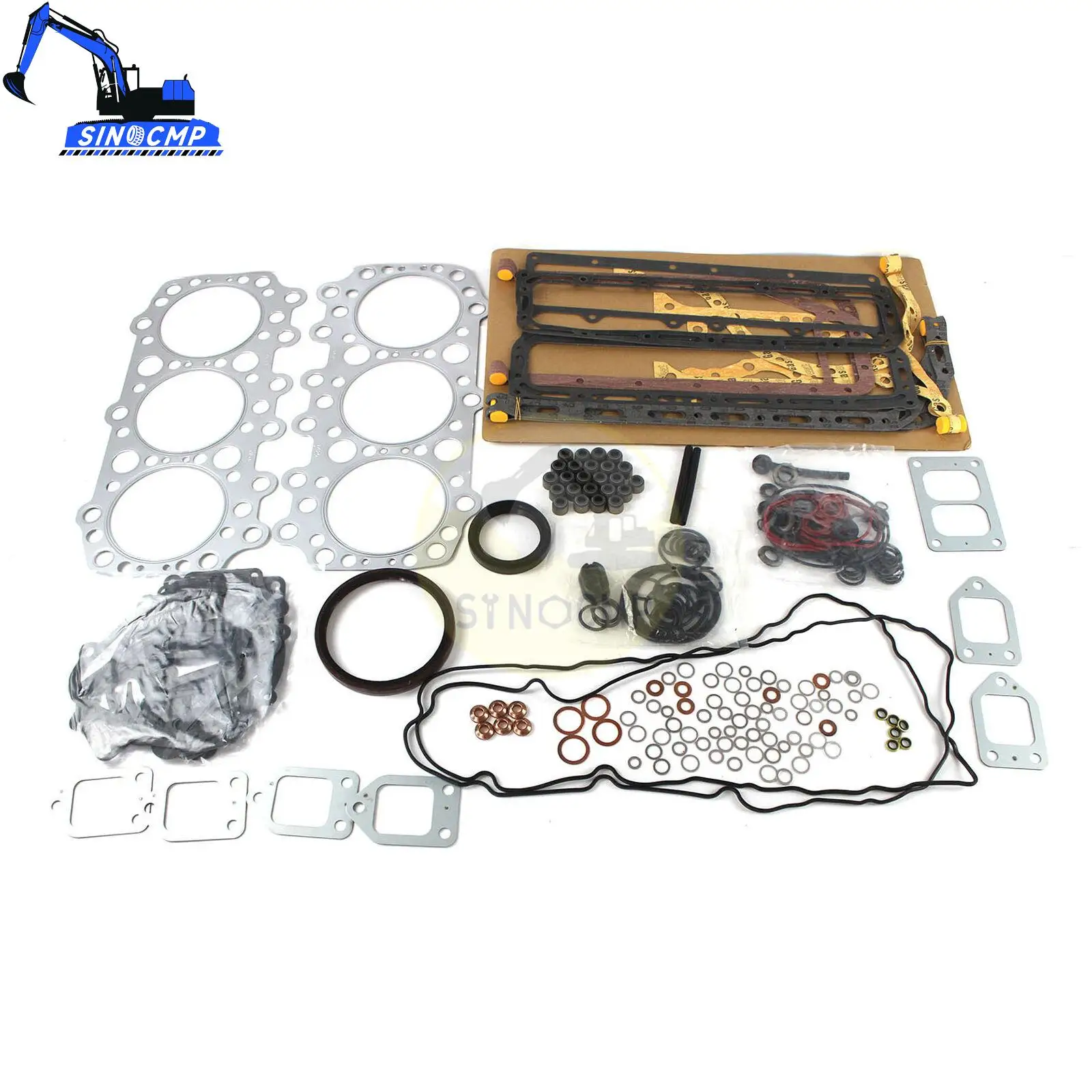 1-87810292-0-1878102920-New-Overhaul-Gasket-Kit-For-Isuzu-6RB1-6RB1T ...