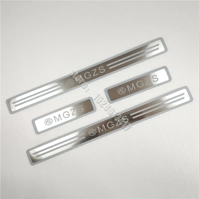 For MG ZS ZS EV HS 2017 2018 2019~2024 Door Sill Scuff Plate Trims ...