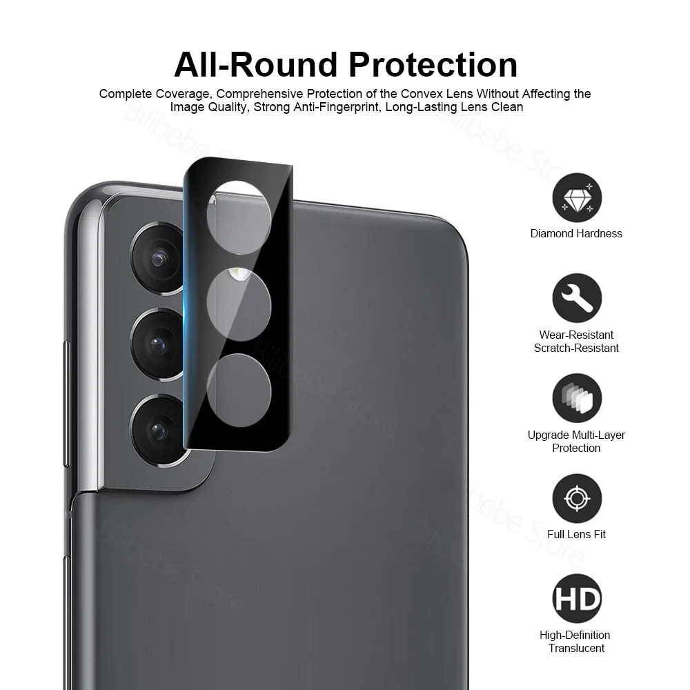 Para Samsung Galaxy S21 Fe S21fe S22 S23 Película Protectora De Lente
