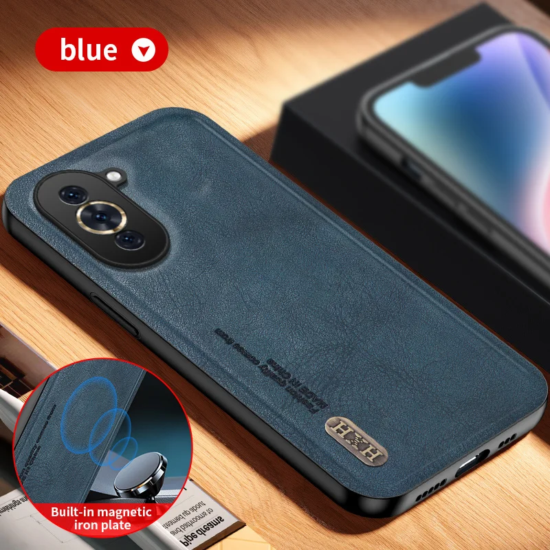 For-Huawei-Nova-10-11-Pro-Case-Luxury-PU-Leather-Skin-Magnet-Protective ...