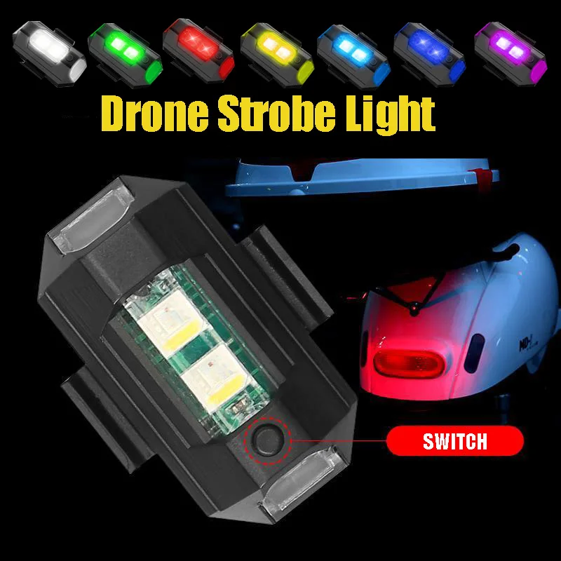 Universal-LED-Anti-collision-Warning-Light-Mini-Signal-Light-Drone-with ...