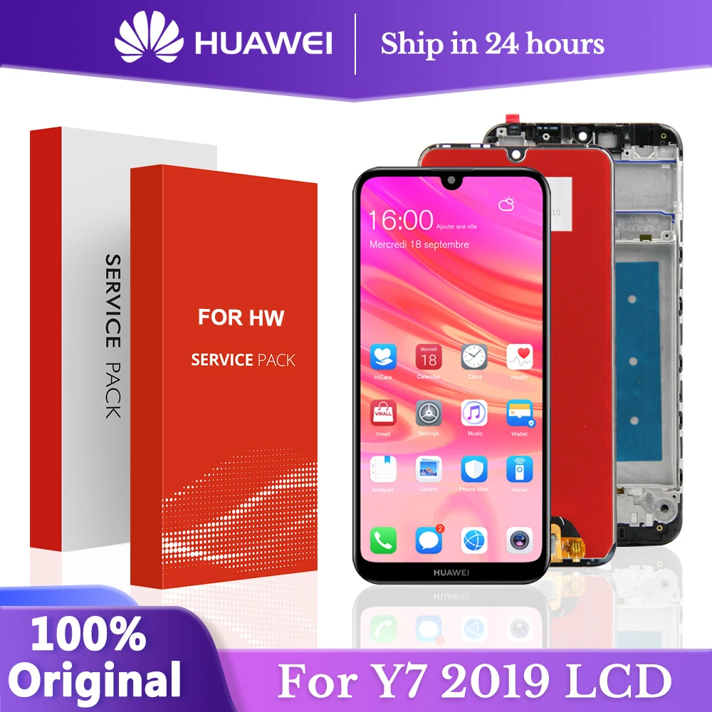 Huawei Y7 2019 Lcd Display Original | Original Huawei Y7 2019 Screen ...