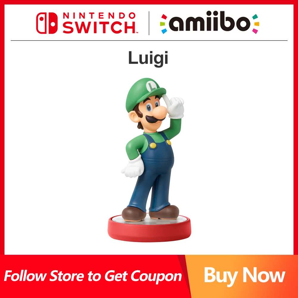 Nintendo Super Mario Luigi Amiibo | Nintendo Switch Accessories ...