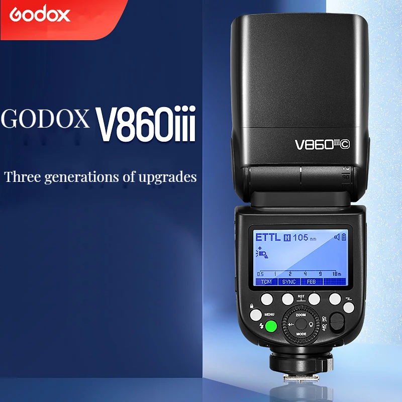 Godox-V860III-V860IIIC-V860IIIN-860III-Speedlite-Camera-Flash-TTL-HSS ...