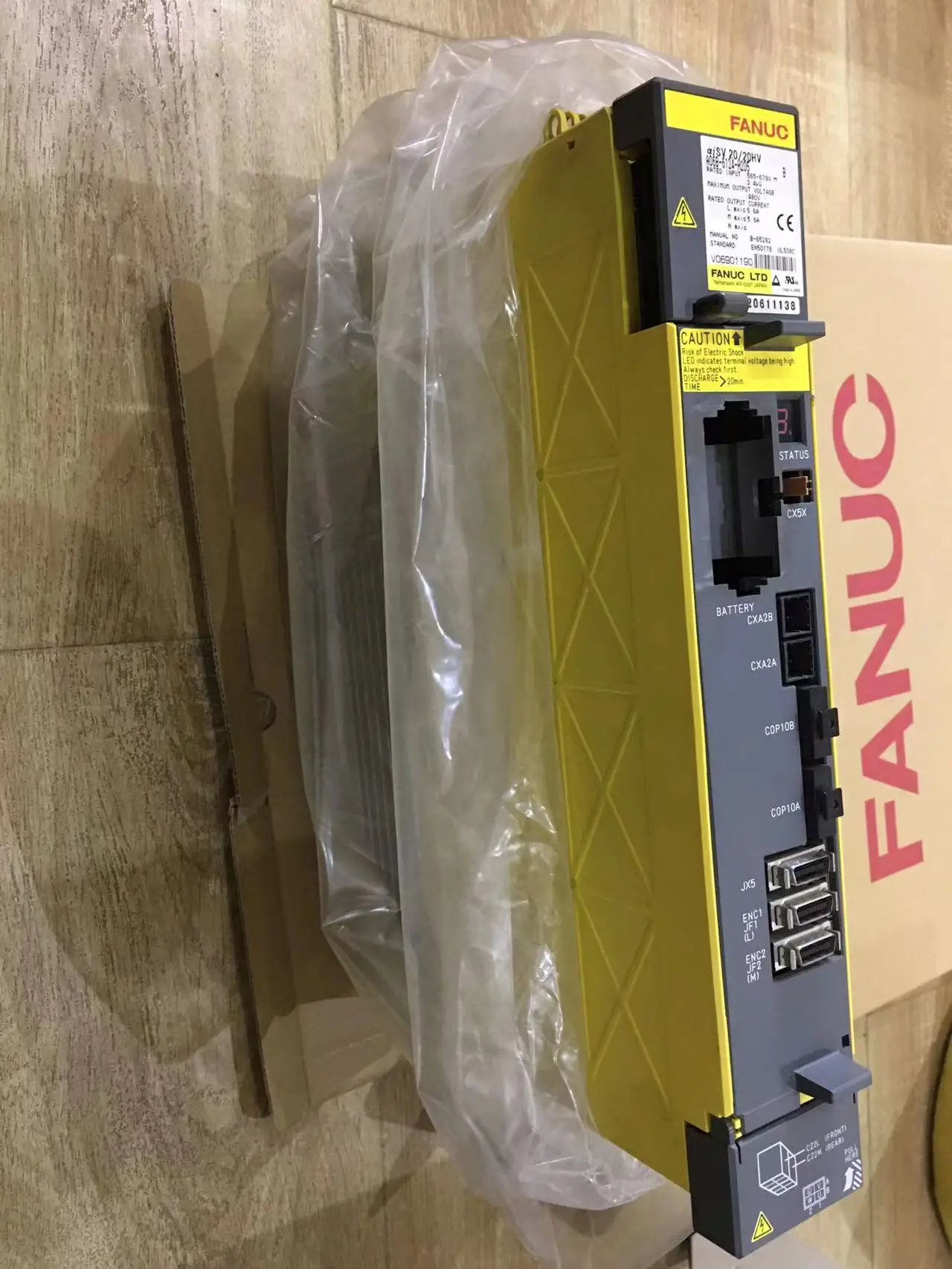 A06B 6124 H205 Fanuc módulo amplificador de servoaccionamiento, para ...