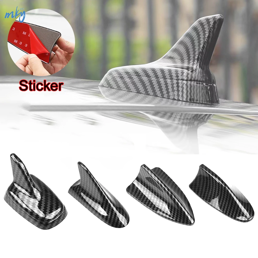 Decorative Shark Fin Antenna,Carbon Fiber Look,Universal Modeling ...