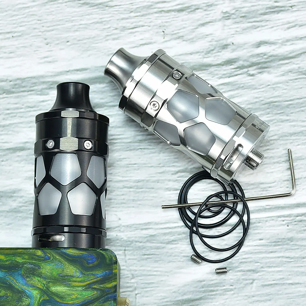 Wolf Coolvape Taifun GT5 RTA 25mm GTV Style Atomizer 6ml Adjustable ...