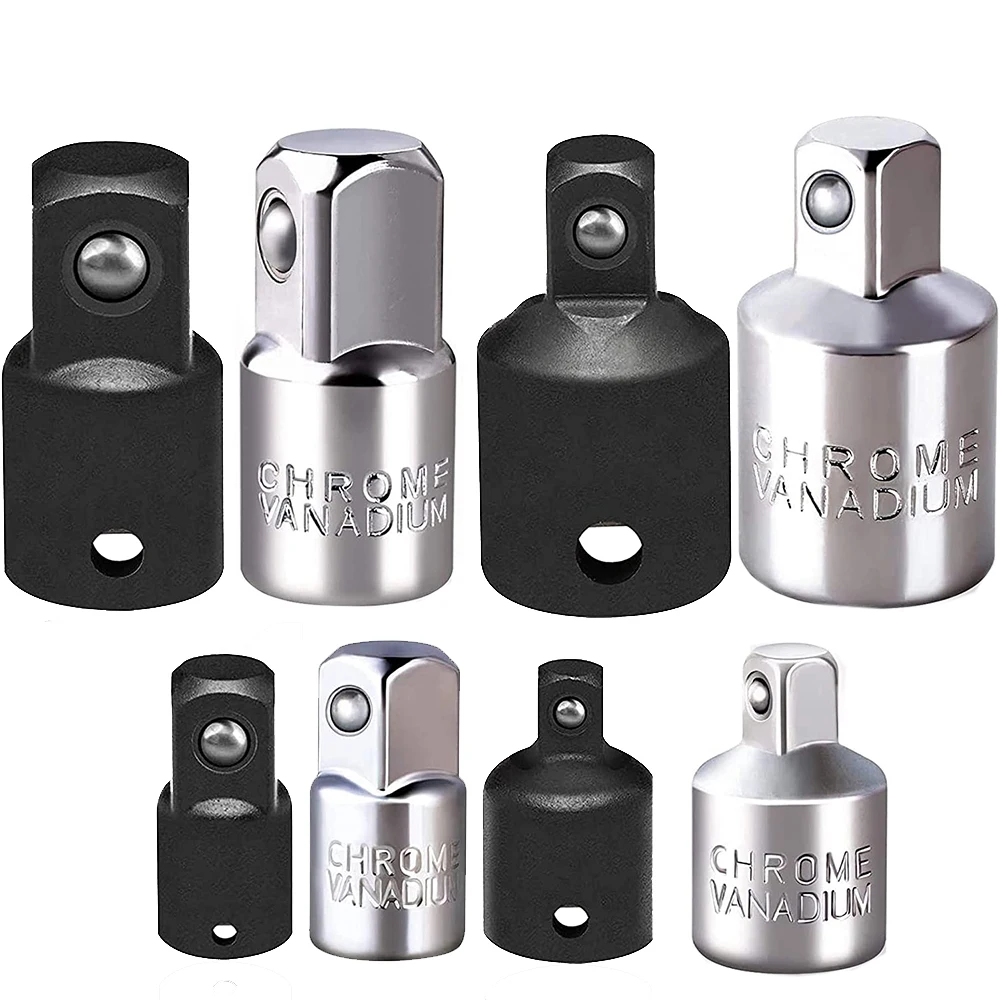 Socket-Adapter-Extension-Set-Chrome-Vanadium-Steel-Socket-Adapter-1-4-3 ...