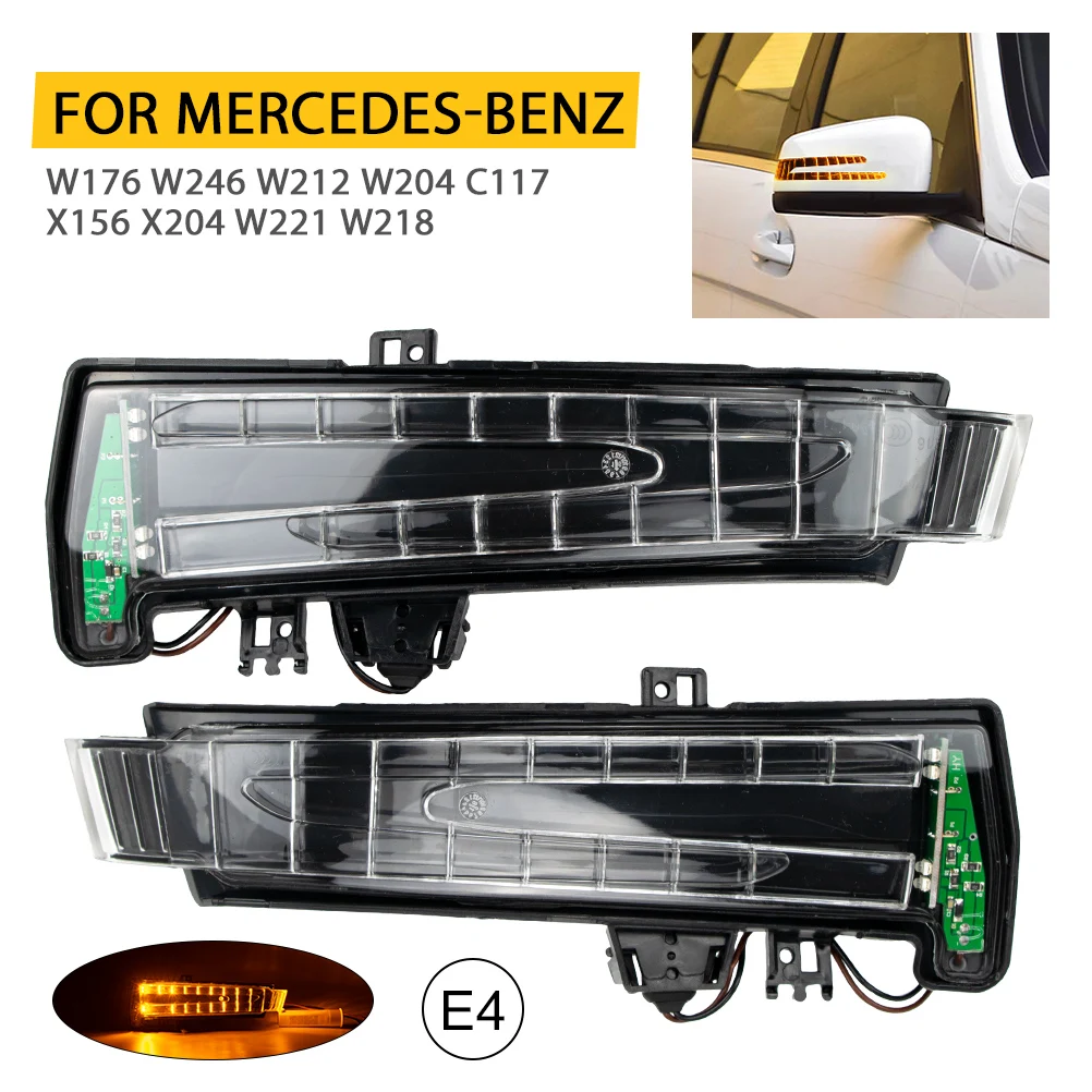 Right-Left-Side-Wing-Mirror-Rear-View-Mirror-Turn-Signal-Light ...