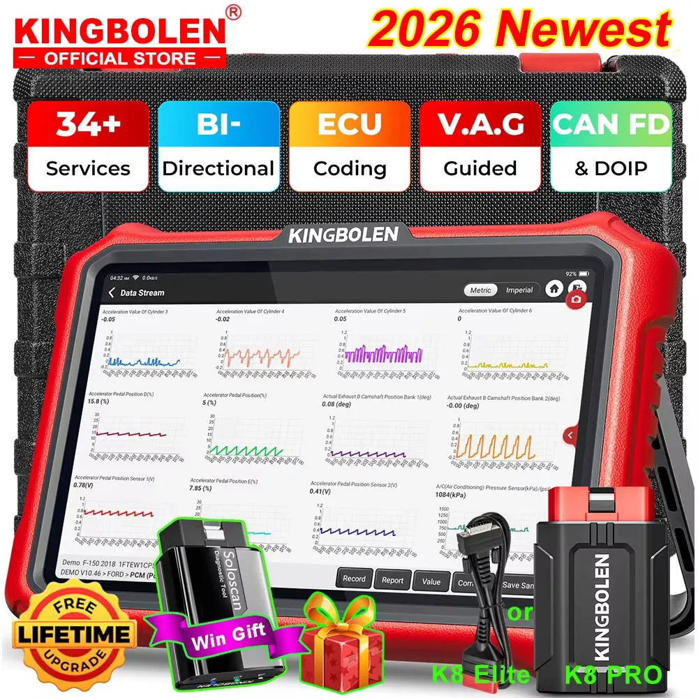 【Lifetime Free Update】2026 Newest KINGBOLEN K8 PRO K8 ELITE Advanced ...