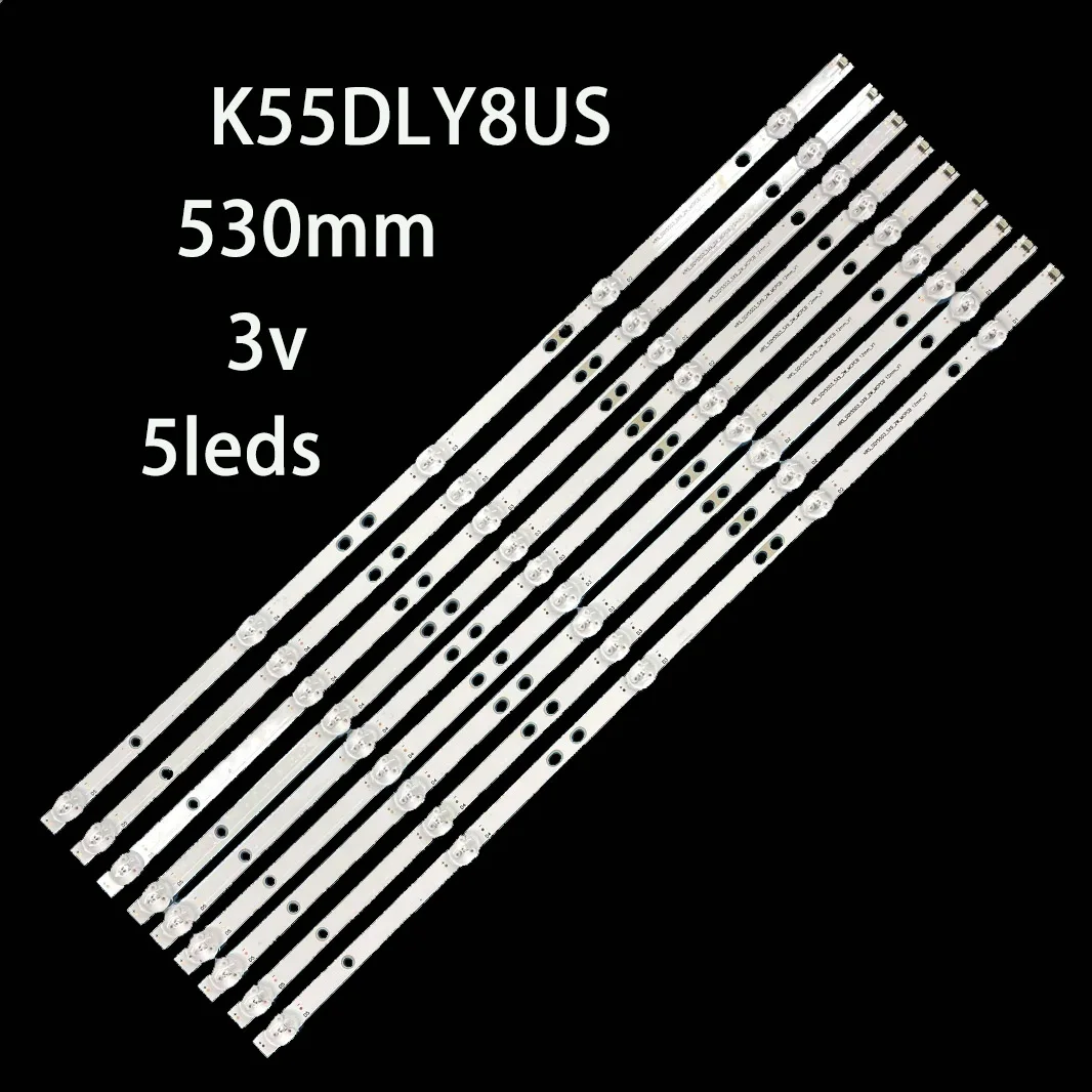 HRS_SQY55D3_5X9_2W_MCPCB KIT DE TIRAS DE LED BACKLIGHT STRIPS TD ...
