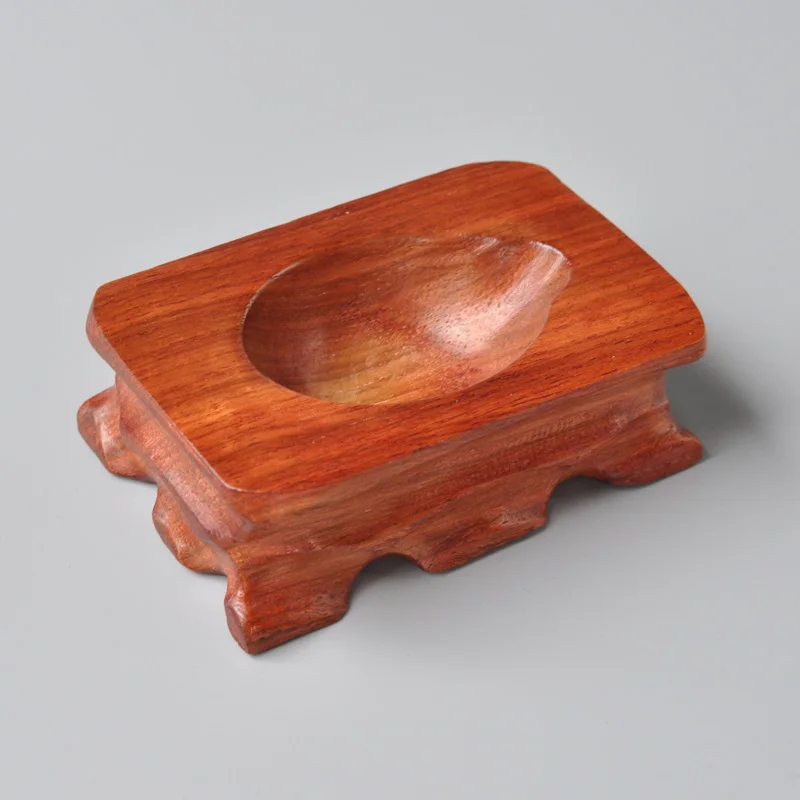 Handmade-Wooden-Tobacco-Pipe-Holder-Smoking-Tool-Single-Stand-Base ...