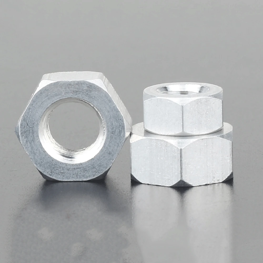 M2 M3 M4 M5 M6 M8 M10 M12 M16 M20 M22 M24 6061 Aluminum Alloy Hex Nut ...