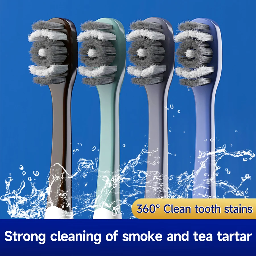 360 Whole Mouth Clean ,Mens Toothbrush,Medium-Hard Bristle Toothbrush ...