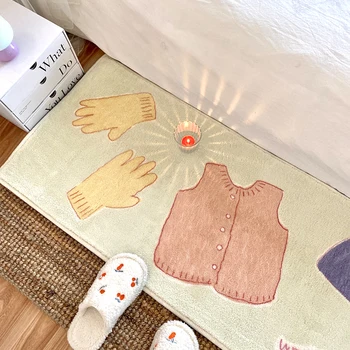 Cartoon Living Room Decoration Carpet Cute Bedroom Bedside Carpets ...
