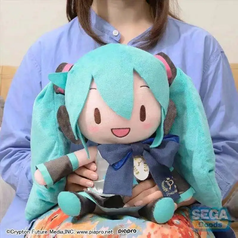 32Cm-Kawaii-Hatsune-Miku-Plush-Doll-Anime-New-Bow-Miku-Preciality-Plush ...