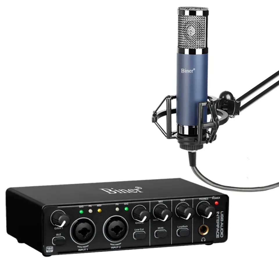 OEM-MD22-Professional-Recording-USB-Audio-Interface-With-48V-Condenser ...