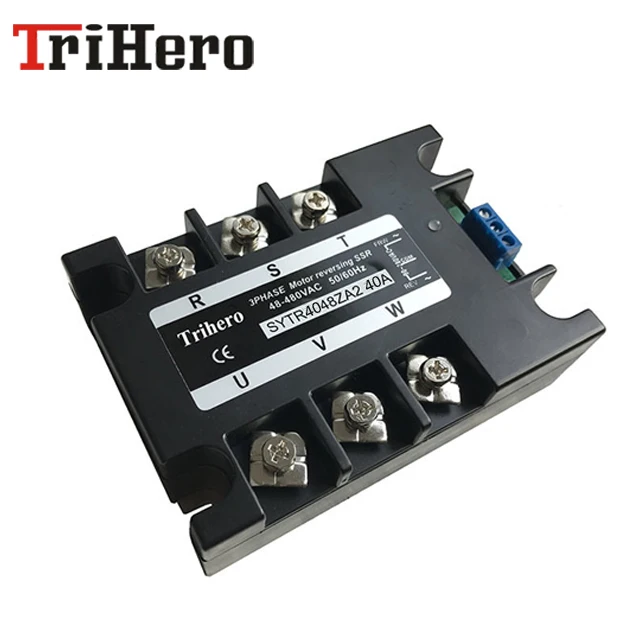 40A-Three-phase-motor-control-module-SSR-solid-state-relay-3-phase ...