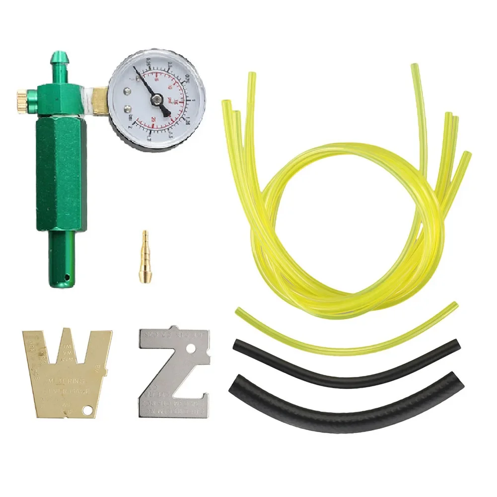 1set Carburetor Leak Detector 0~20psi Carburetor Pressure Gauge Tester ...
