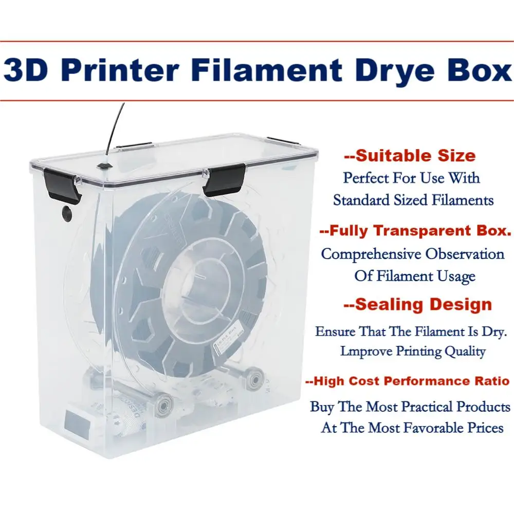 3D-Printer-Parts-Filament-Dryer-Box-Airtight-And-Moisture-Resistant ...