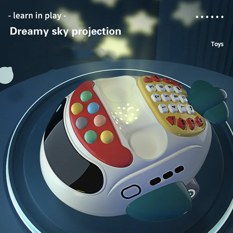 Talkie-walkie,Projection d'avion bilingue multifonctionnel pour enfants ...