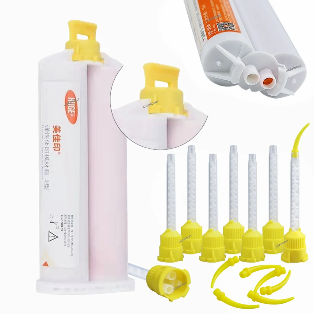 Dental-Silicone-Impression-Material-Light-Body-Disposable-Impression ...