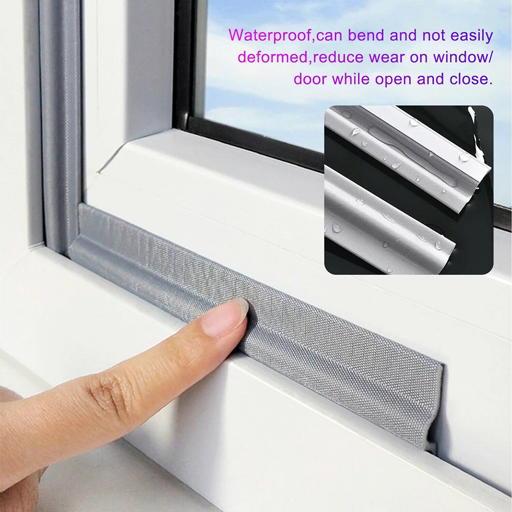 2/4/8 Meters Window Sealing Strip PU Form Self-Adhesive Windshield Seal ...